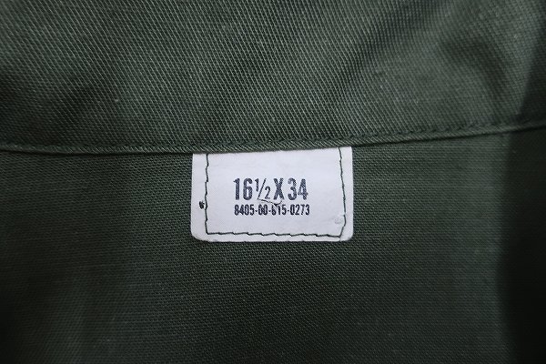 SU5T4846/米軍実物 JH RUTTER REX社 87年製 ユーティリティシャツ ビンテージ赤富士屋洋服店オンライン本店 /アメカジ ...